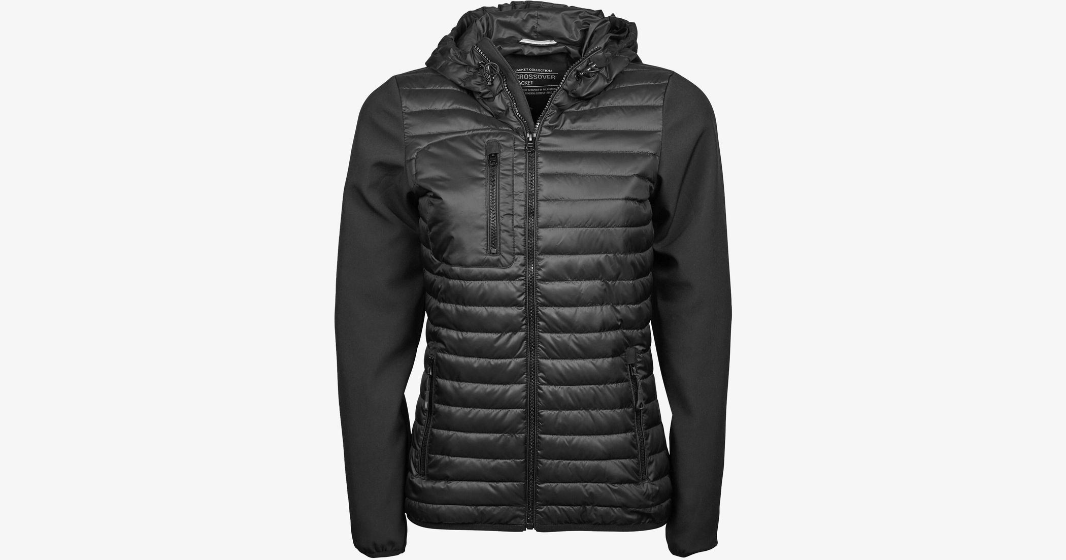 Doudoune Tee Jays - 9629 - Women's hooded crossover jacket