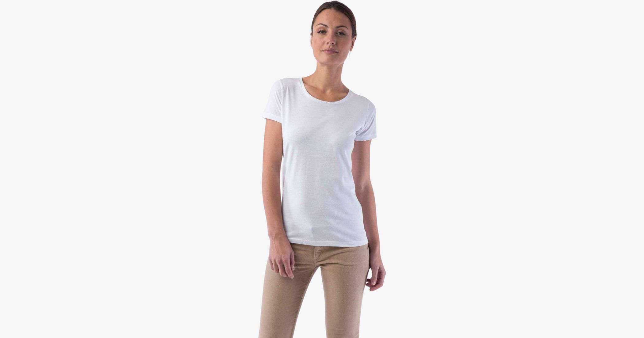 Tee-shirt Sans etiquette - es48se2 - Ladies' no label t-shirt