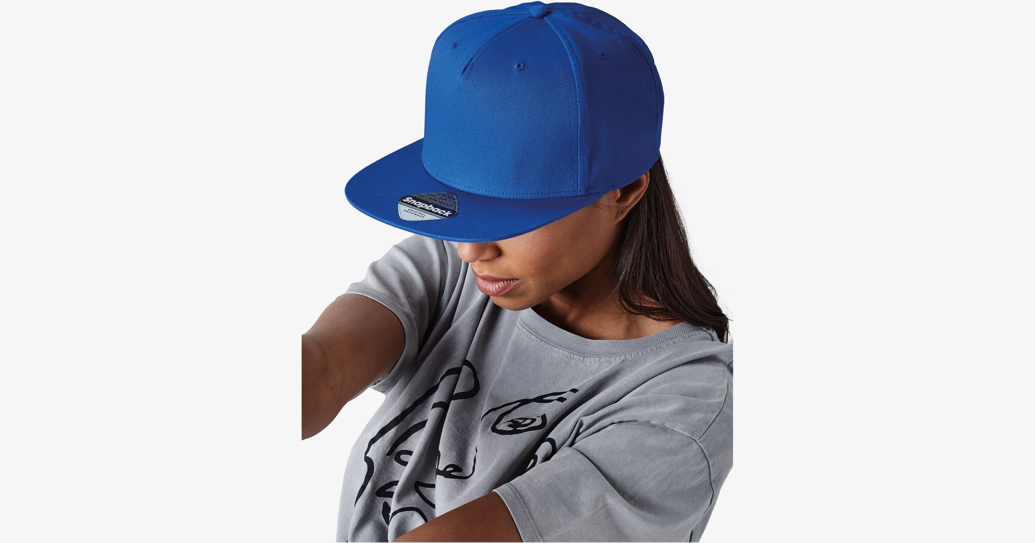 Casquette Beechfield - B610 - Casquette snapback rappeur à 5 panneaux