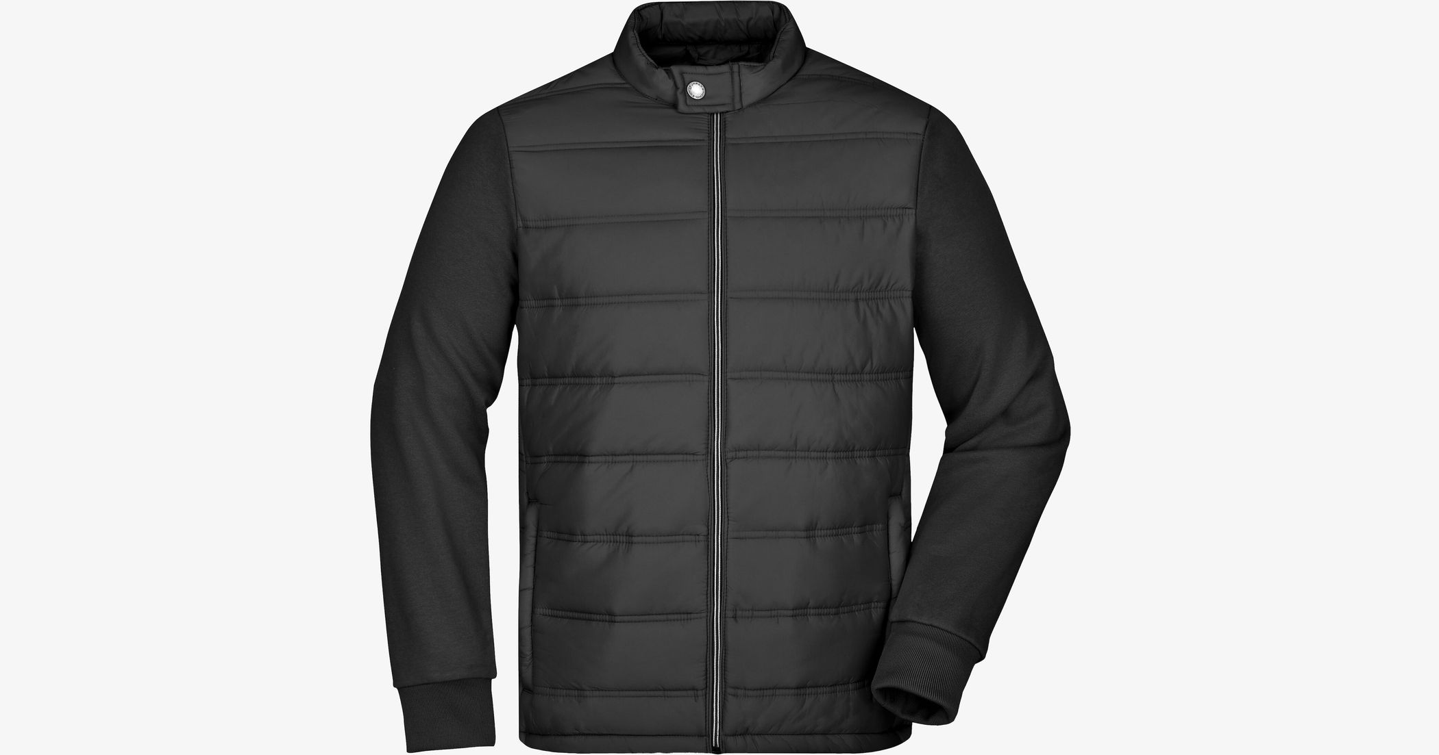 Parka/Blouson James&Nicholson - JN1124 - Men´s Hybrid Sweat Jacket