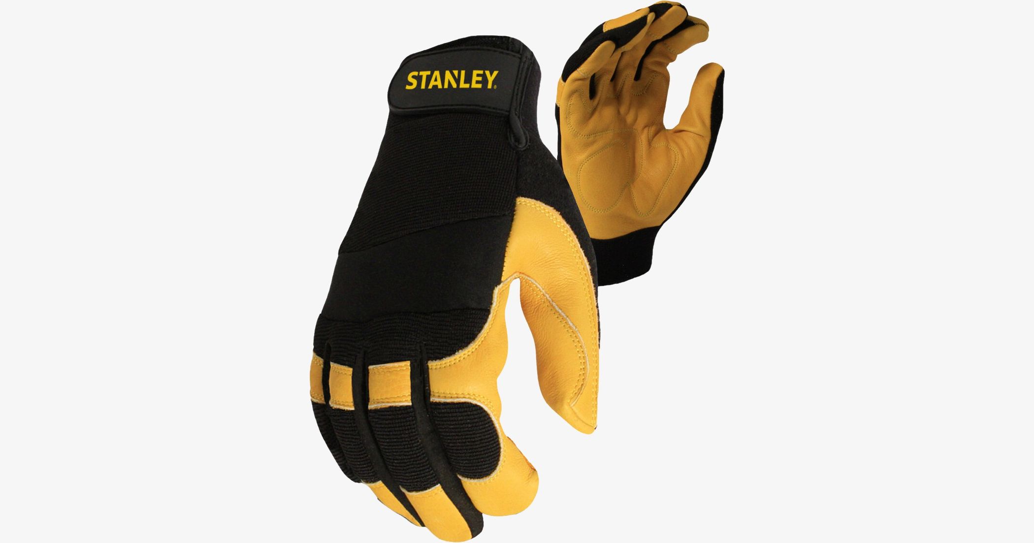 Accessoire de travail Stanley Workwear - SY750 - Gants hybrides en cuir ...