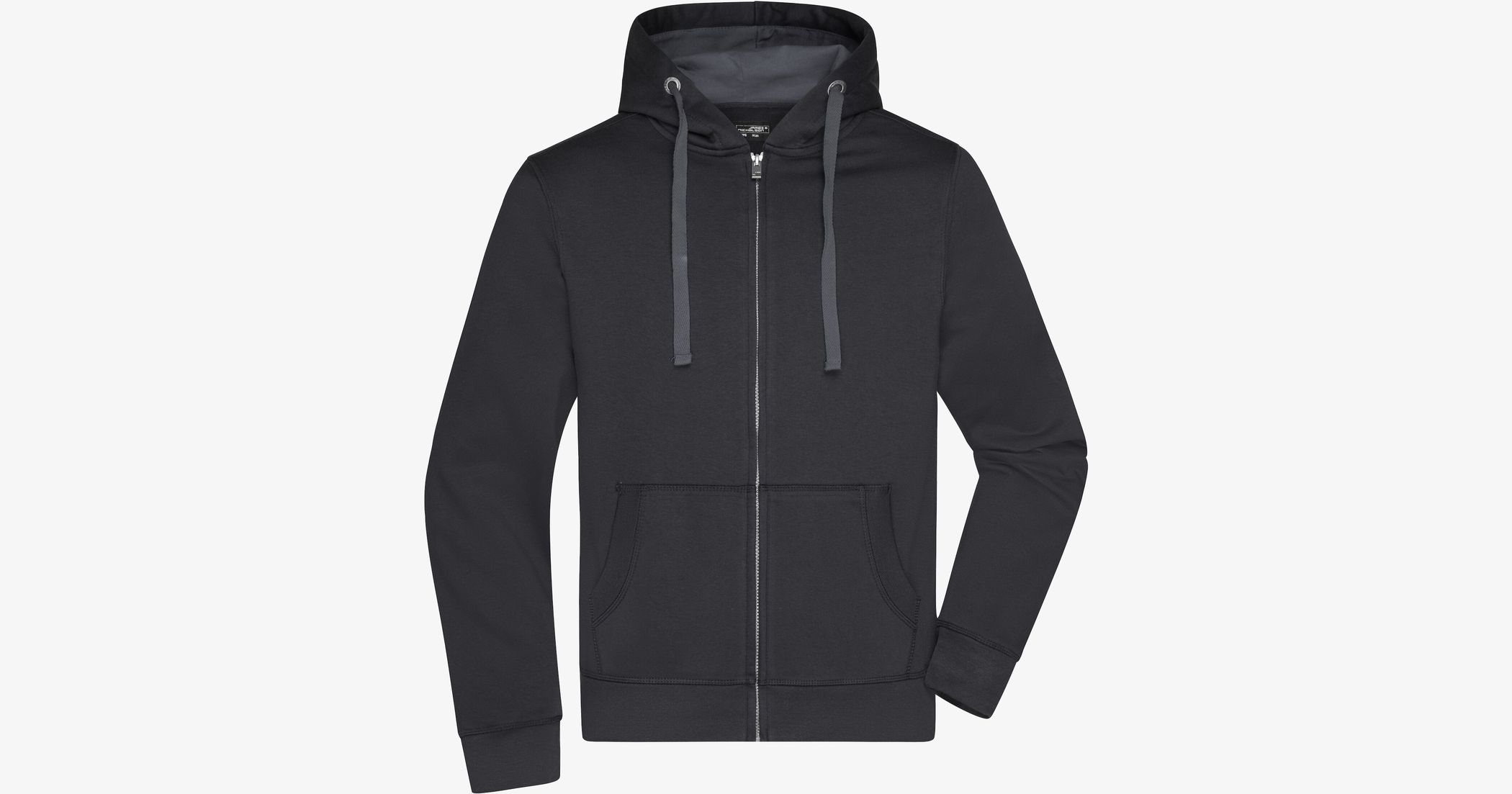 Sweat James&Nicholson - JN595 - Men's Hooded Jacket