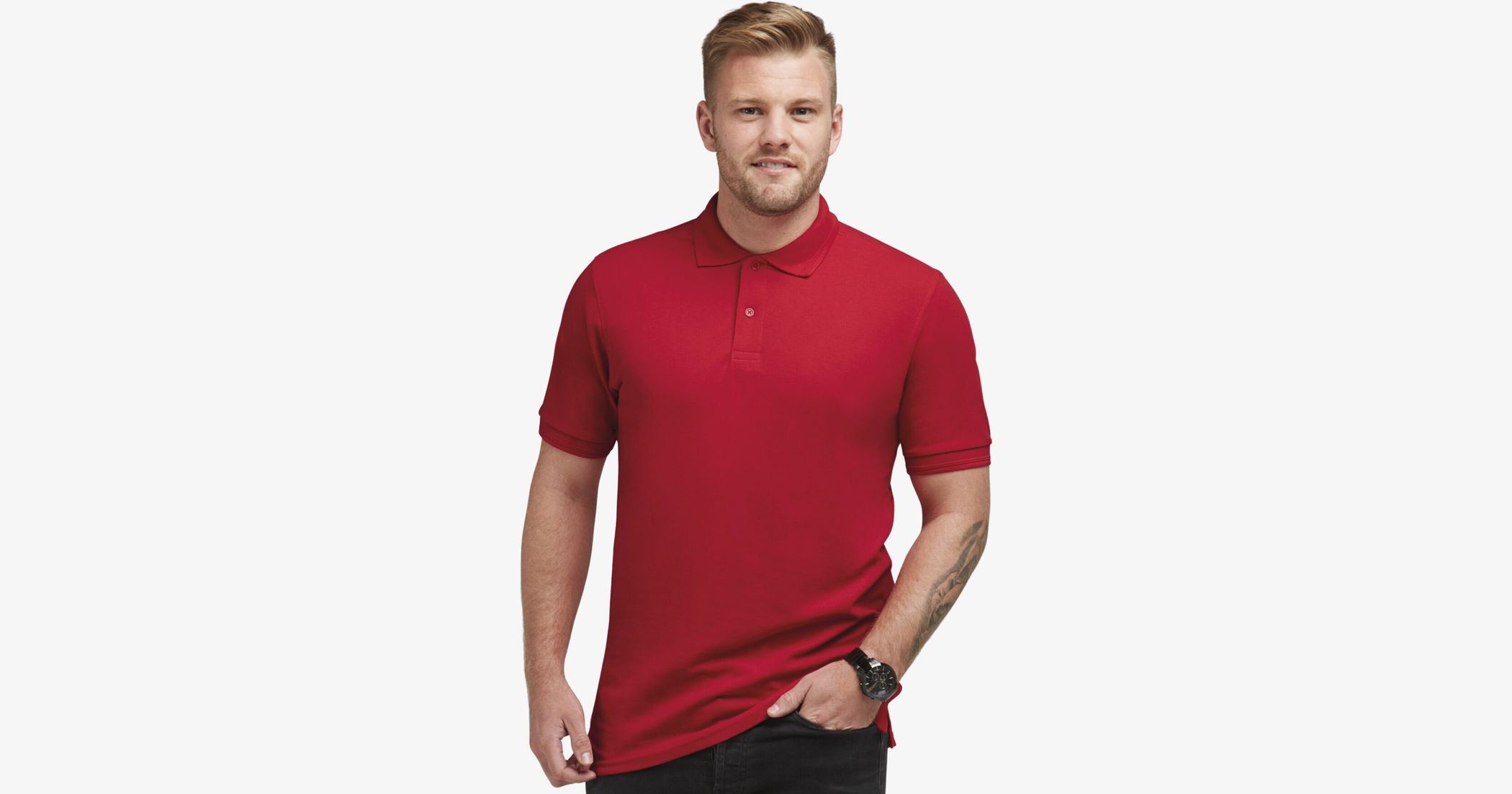 Sg Men's Poly Cotton Polo