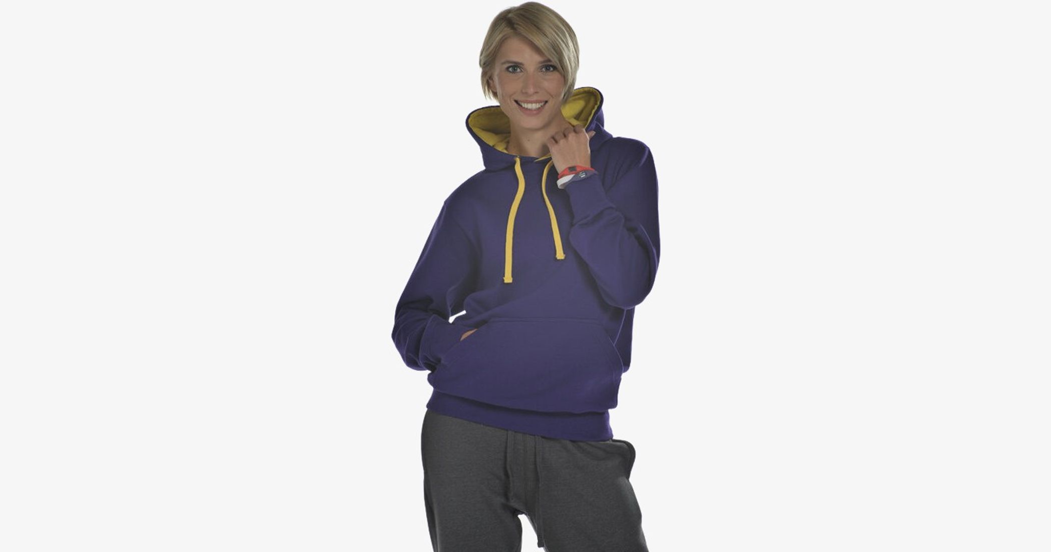 Sweat fdm - FH002 - Contrast Hoodie