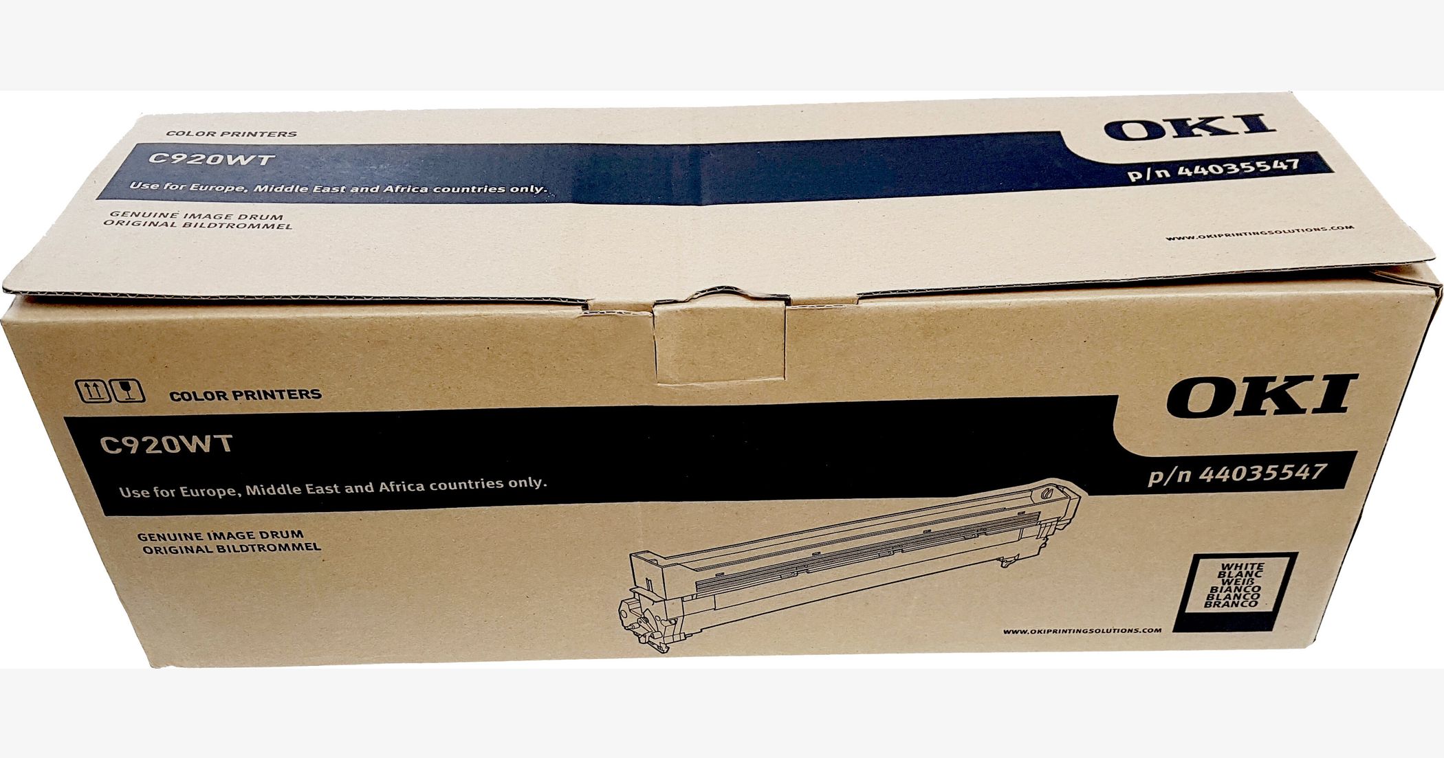 Oki Tambour blanc origine OKI