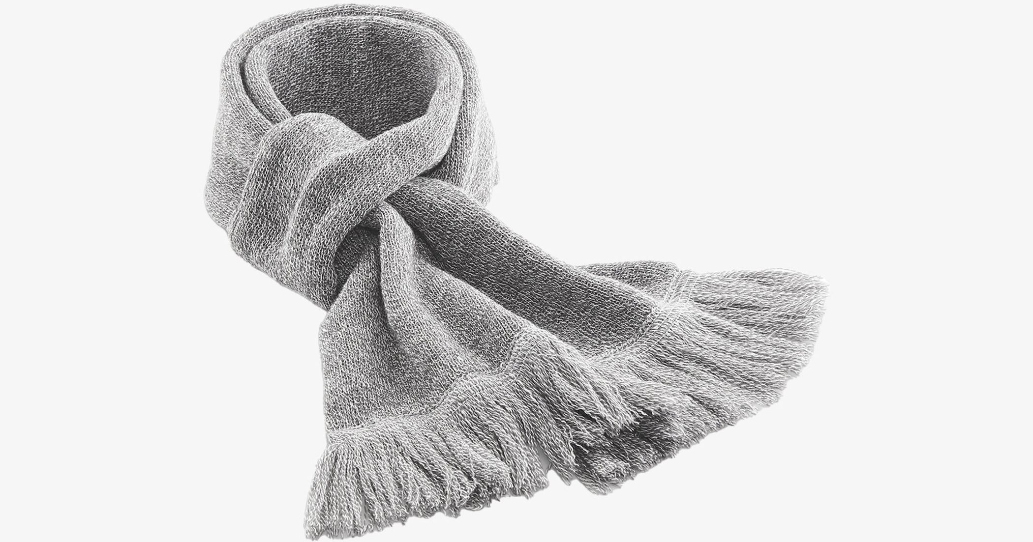 Bonnet, écharpe, gants Beechfield - B470 - Écharpe en maille classique