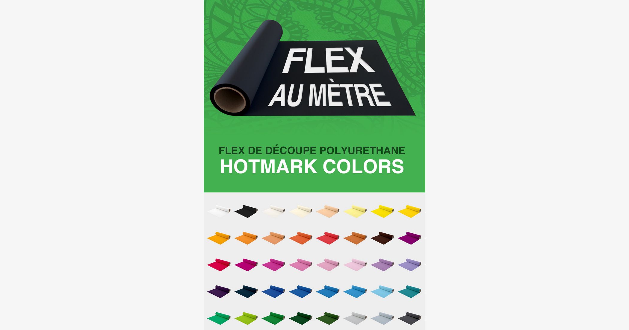 Nuancier de flex Chemica - hotmark-colors - Hotmark Colors